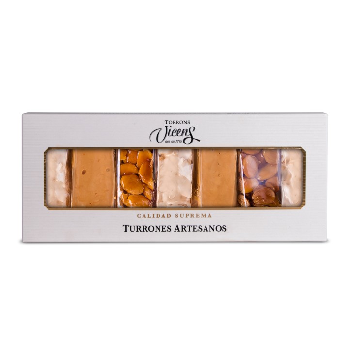 Caja de 7 Turrones Artesanos 35g