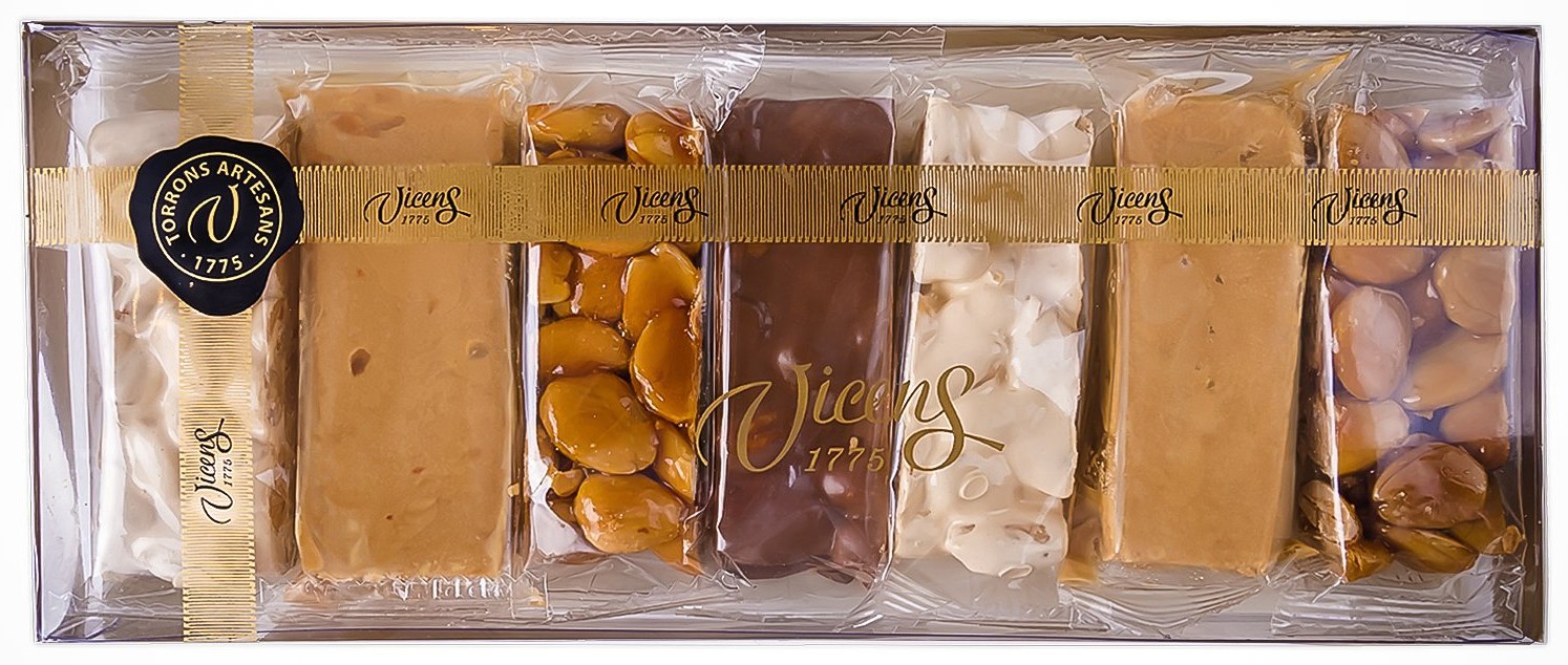 Caja de 7 Turrones Artesanos 35g