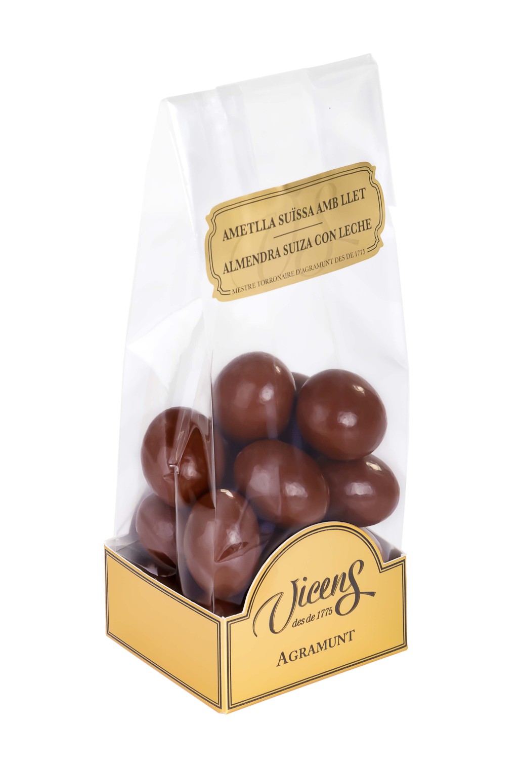 Swiss Almond Milk Chocolate Bag 120g